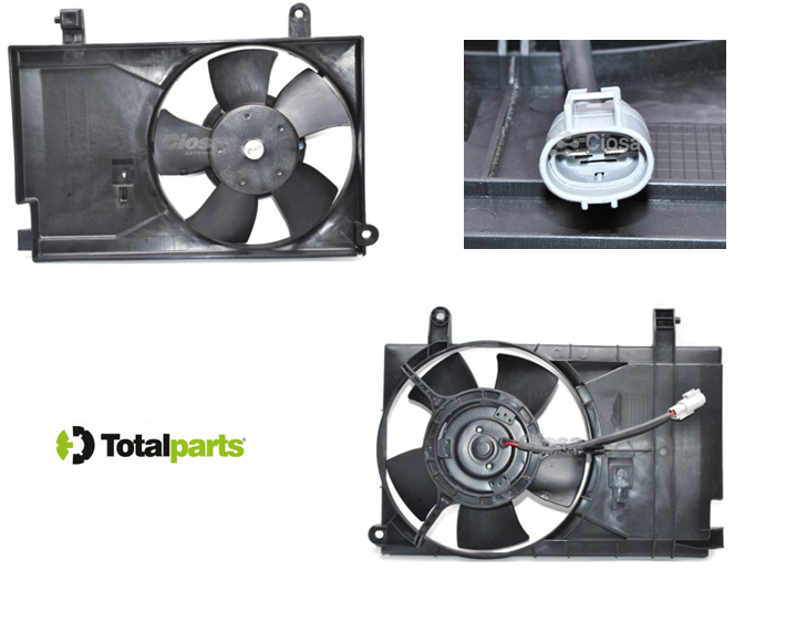 Motoventilador Para Radiador Con Aspas Y Tolva Chevrolet Aveo Pontiac ...