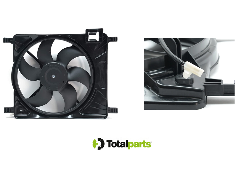 Motoventilador Para Radiador Con Aspas Y Tolva Chevrolet Spark ( 95978 ...